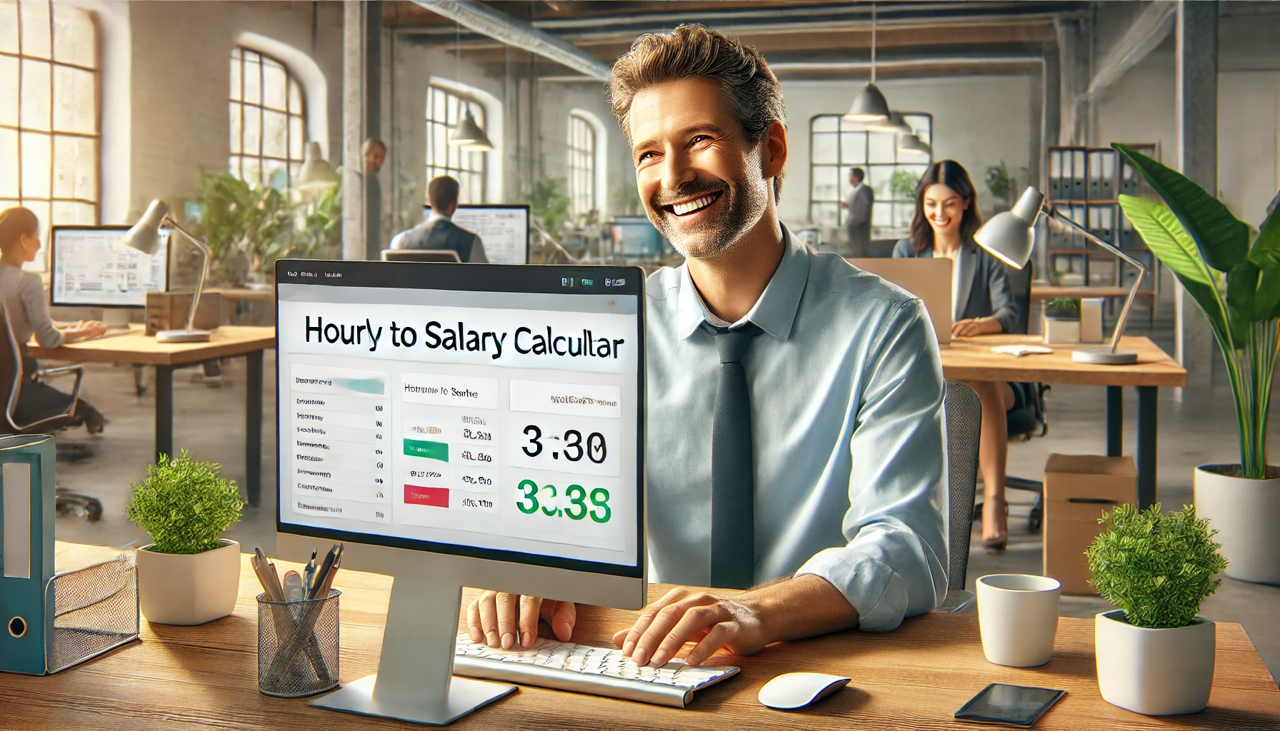 Hourly to Salary Calculator - 4MeNearMe.com